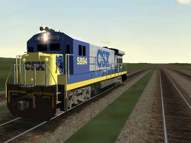 CSX B36-7 #5894 - TrainSim.Com