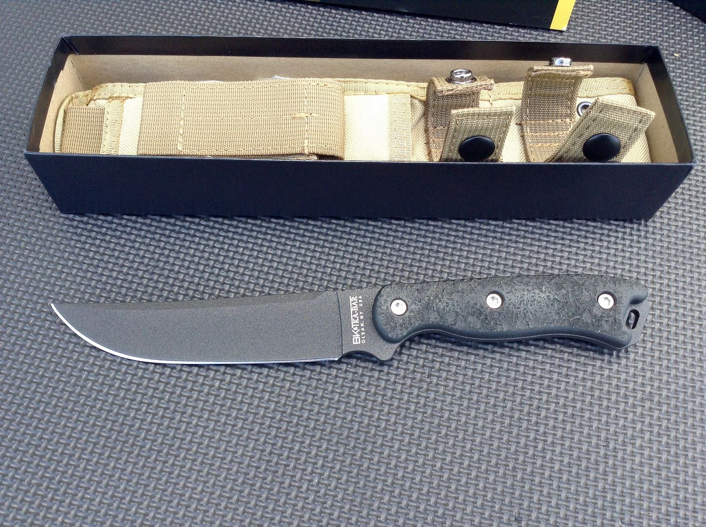 Becker BK15, BK17, Cold Steel Micarta handles knives, Kabar..... | BladeForums.com