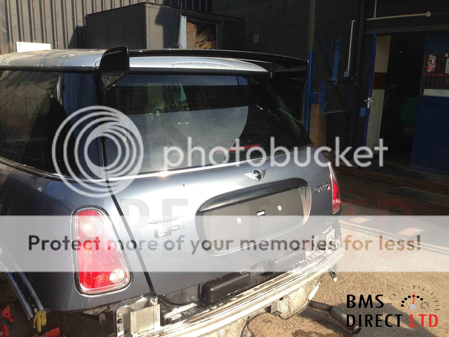 BMW MINI Cooper S Works GP Rear Tailgate & Spoiler / Wing JCW R53 | eBay