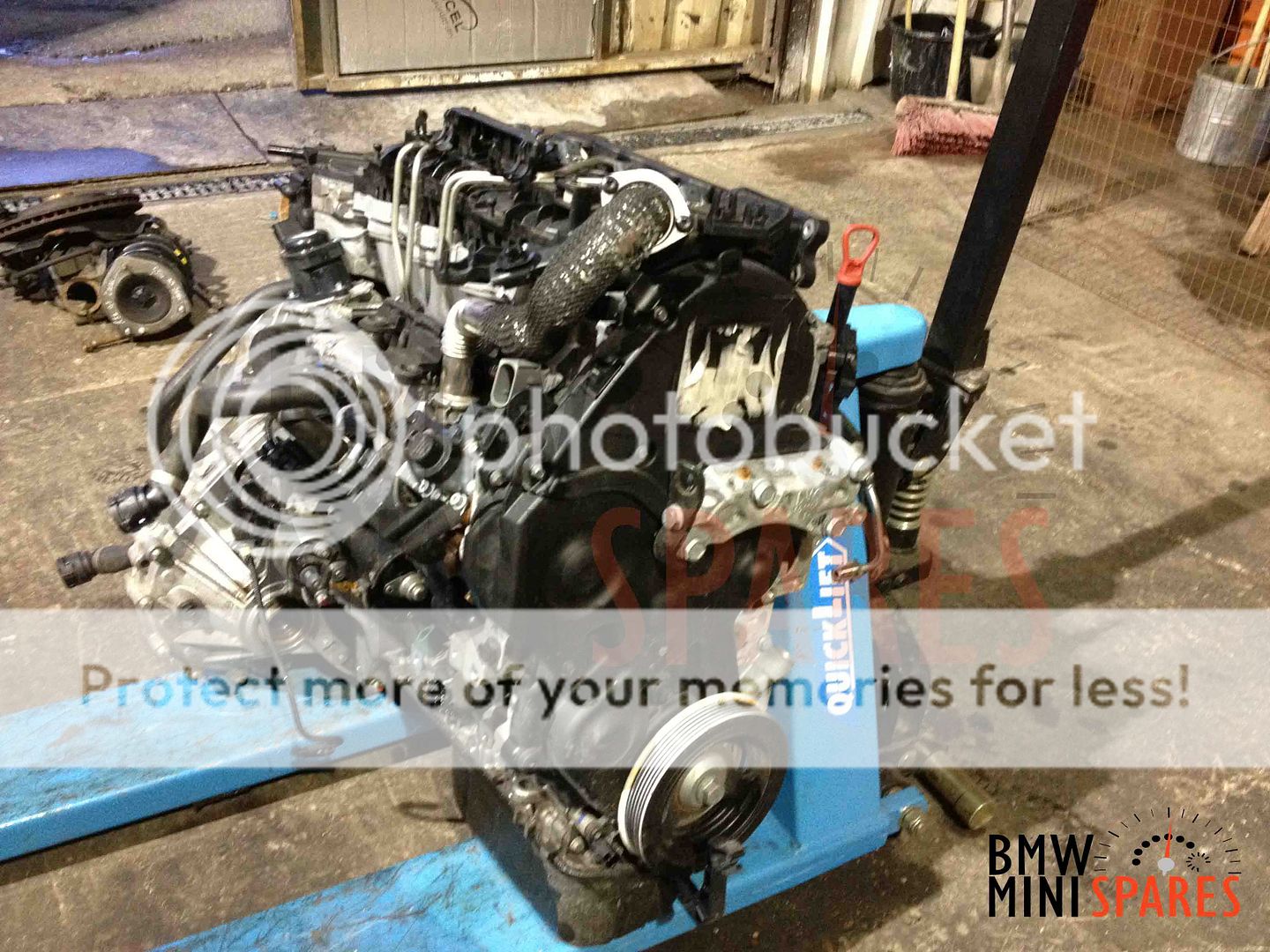 BMW MINI 1.6 Cooper D Turbo Diesel Engine W16D16 DV6 R56 R55 diesel ...