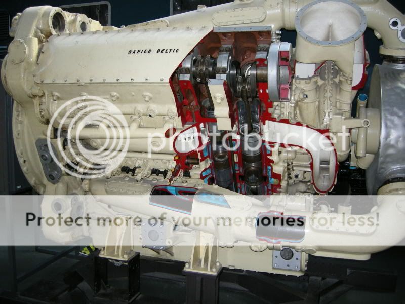 Antique Machinery and History | Deltic engine details (photos ...