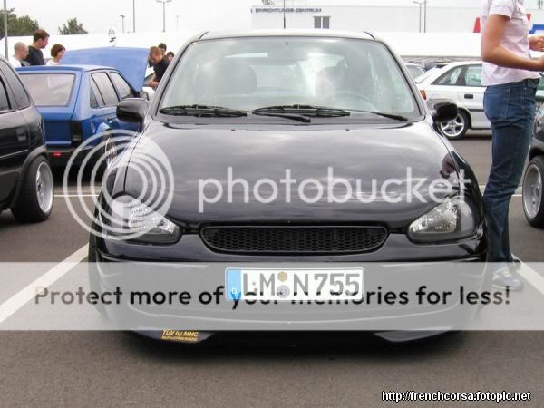 Zender front lip - Corsa Sport - for Vauxhall and Opel Corsa B, Corsa C ...