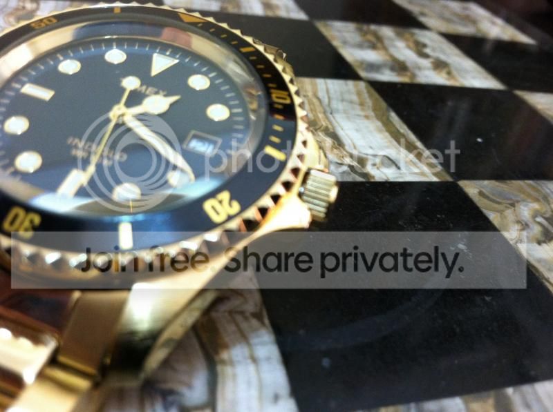 FS: Timex Submariner t29771 Gold Rare Never Worn | WatchUSeek Watch Forums