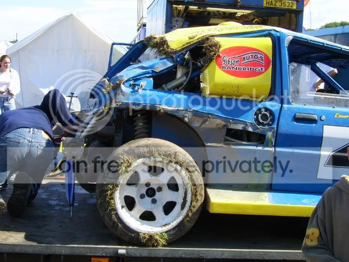 One wrecked Metro 6R4 *** Video Link Added *** : General Car Discussion ...