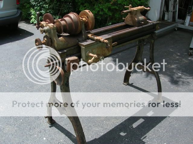 Sebastian foot powered lathe