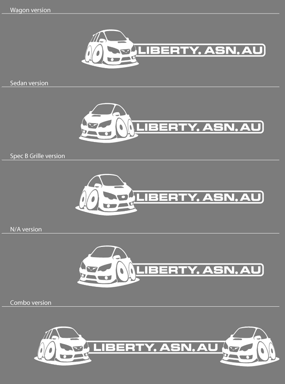 Club Liberty Stickers • club.liberty.asn.au
