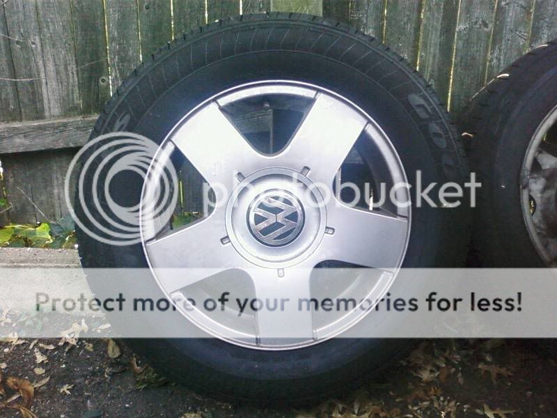 4 5x100 vw avus wheels...tires have good tread | VW Vortex - Volkswagen ...