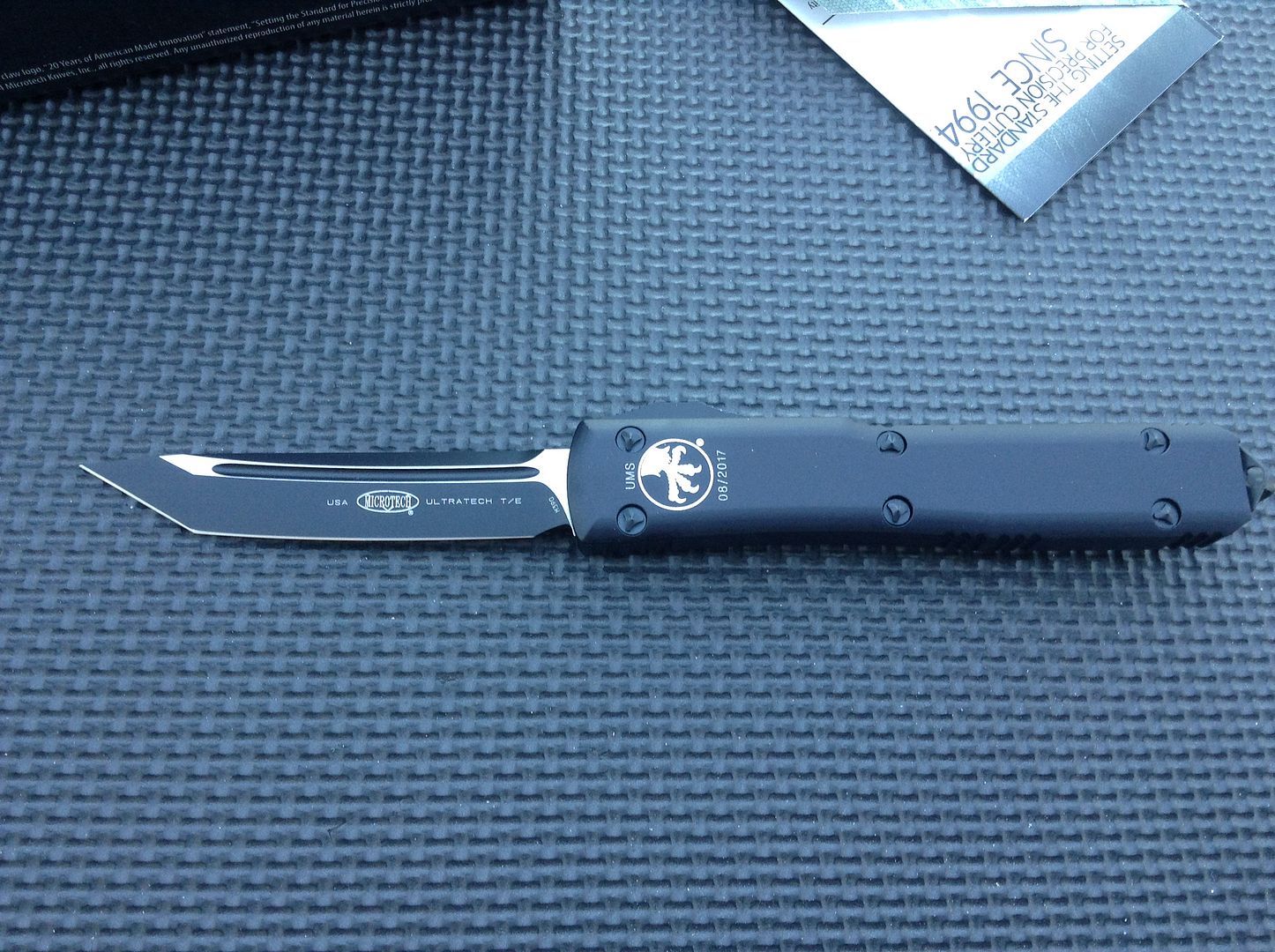 NIB Microtech Ultratech T/E Tactical 123-1 UMS | BladeForums.com
