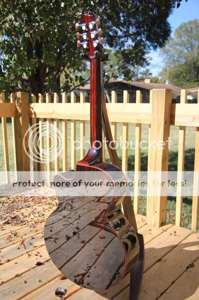 FS: 2011 Omega Mini Jumbo Baritone Brazilian/Carpathian Lion Inlay ...