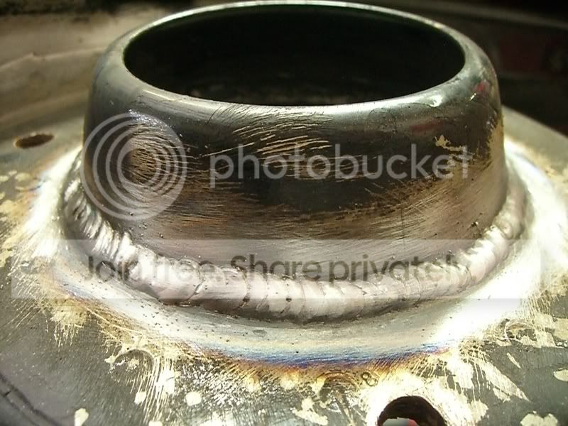 Corrado strut tower welding and smoothing | VW Vortex - Volkswagen Forum