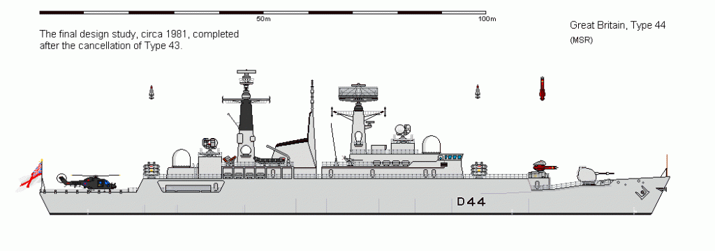 Type 44 Destroyer | Secret Projects Forum