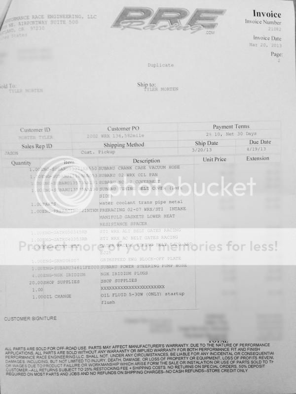 02 WRX ej257 STi Hybrid (3100 miles) with WRX RA Transmission | Subaru ...