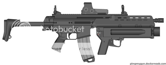 For my 1000th post, I give you: THE ULTIMATE MALL NINJA GUN and some ...