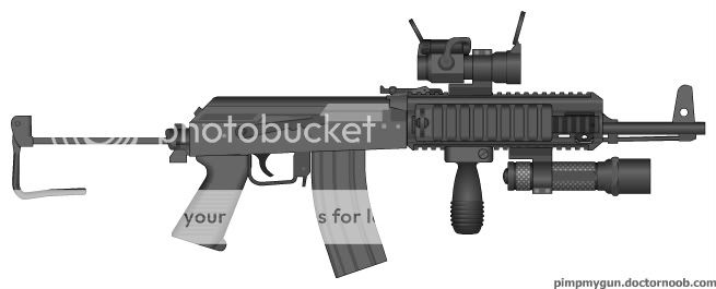 For my 1000th post, I give you: THE ULTIMATE MALL NINJA GUN and some ...