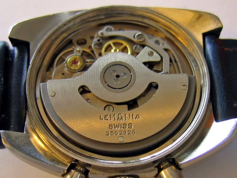 FS: Vintage LEMANIA blue dial Chronograph - calibre 1341 | WatchUSeek ...