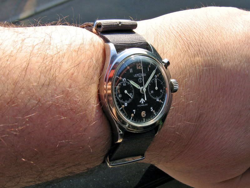Another iconic military chronograph - Plenty of pics! | WatchUSeek ...