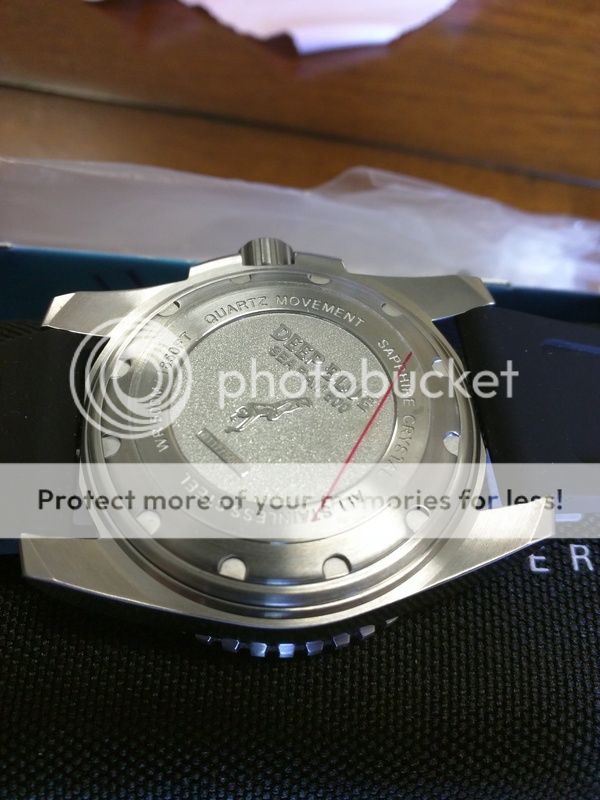 Deep Blue Sea Ram 500 Quartz - NIB | WatchUSeek Watch Forums