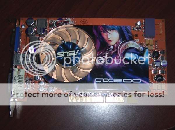 For Sale: Asus Radeon X800 Pro Video Card - AGP - $40 - Pennock's Fiero ...