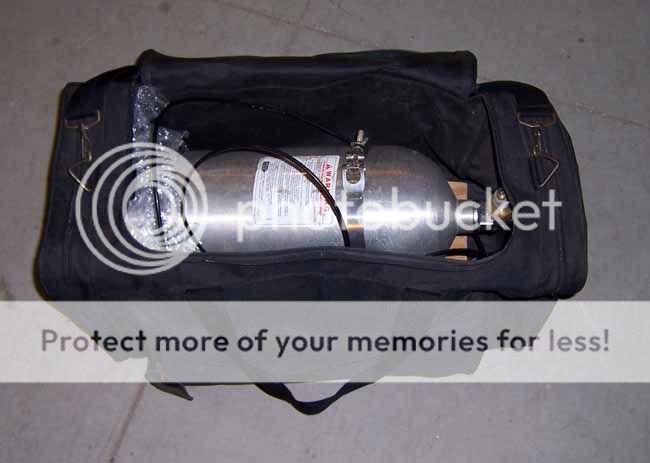 FS: Compucar Nitrous Bottle In a Bag - Stealth System - Pennock's Fiero ...