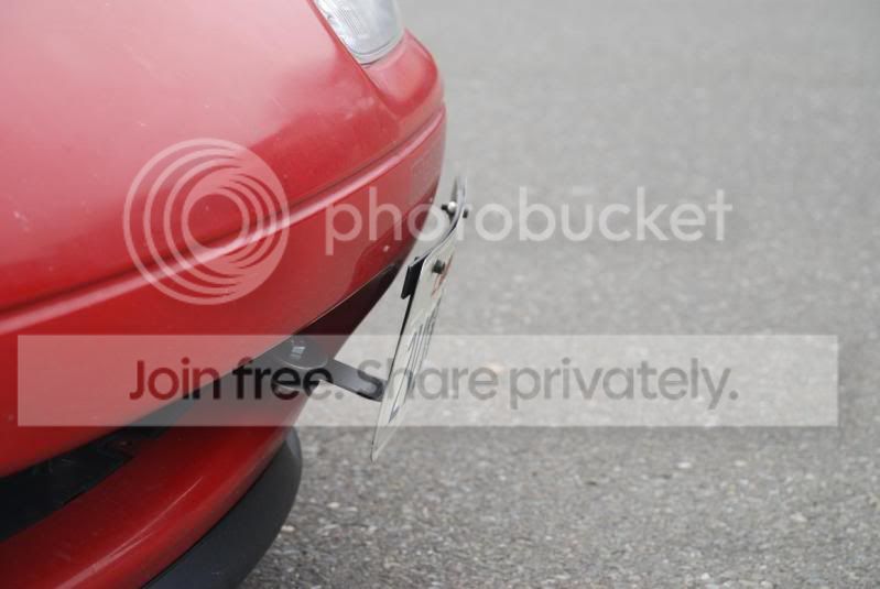 Front license plate holder on '97 - Page 2 - MX-5 Miata Forum