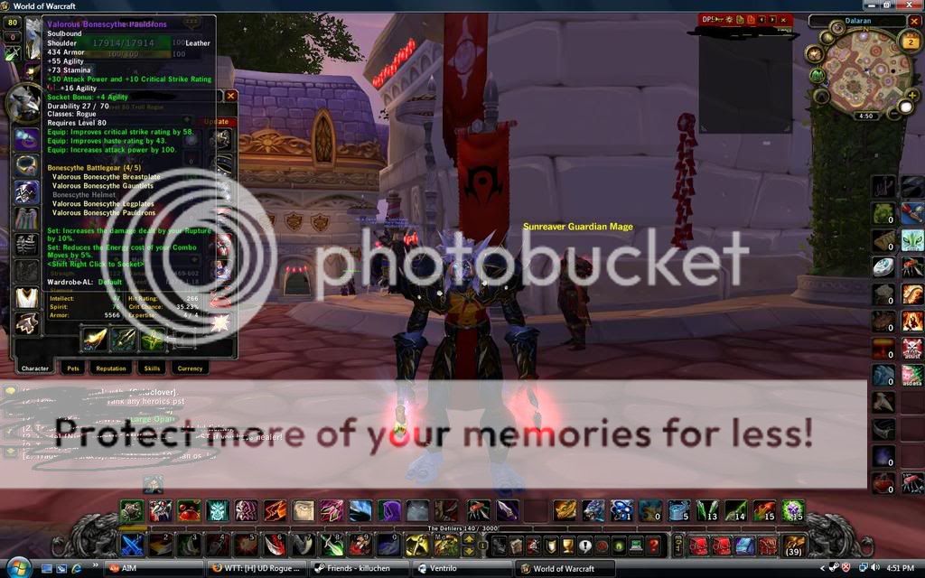 WTT TROLL ROGUE 4/5 Tier 7.5 Bronze Drake +++ - EpicNPC