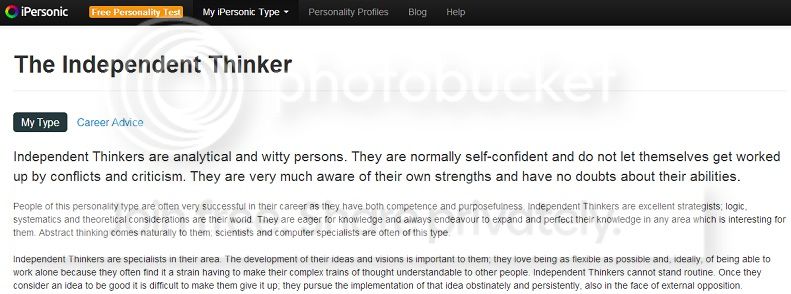 iPersonic Personality Profiles | Morrissey-solo