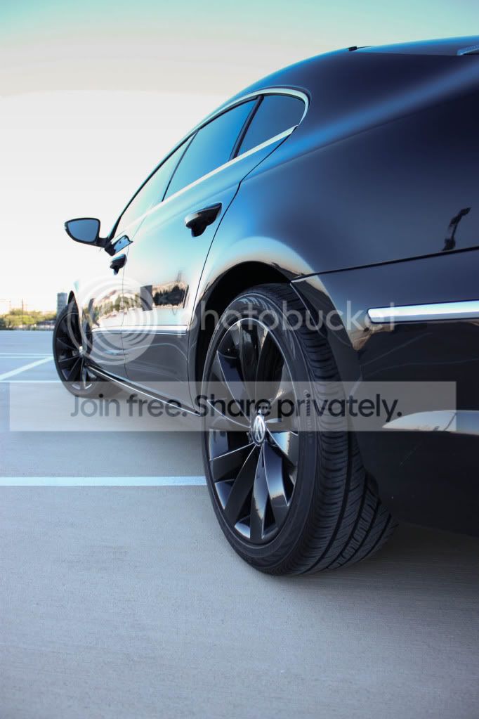 Finally took some pics, VR6 on black powdercoated factory wheels | VW ...