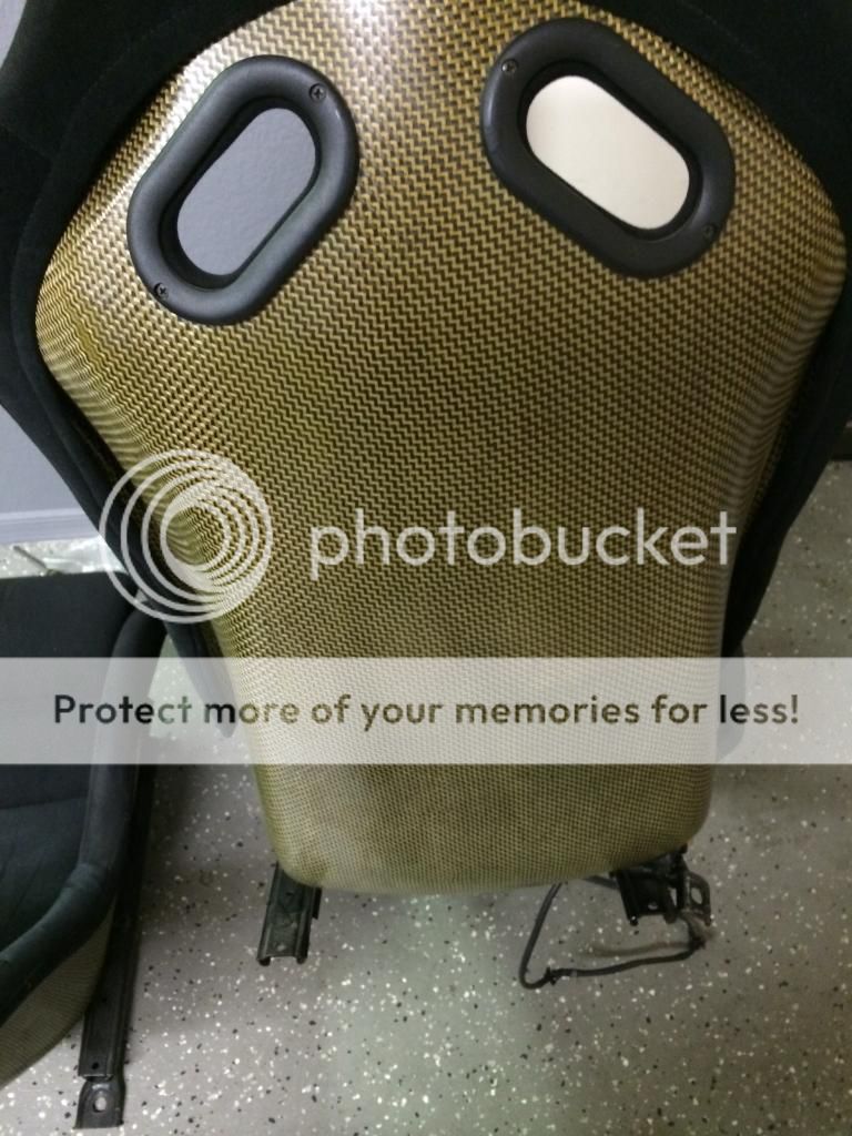 FS: Recaro RZ Seats with tilt rails - some Blemishes - Ready to Ship