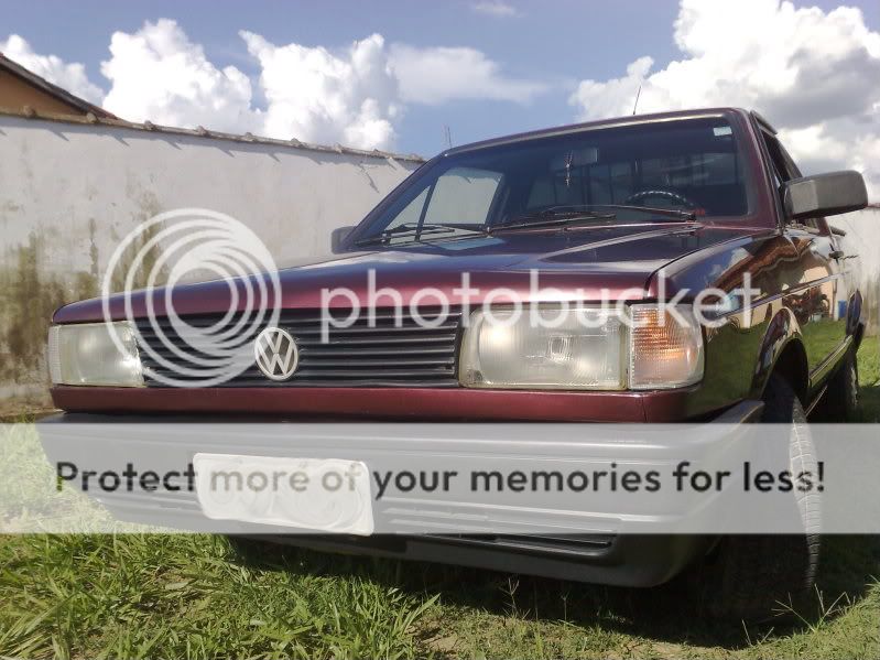 Saveiro CL / 1992 / Vinho - Motor CHT - CdGQ! - Clube do Gol Quadrado