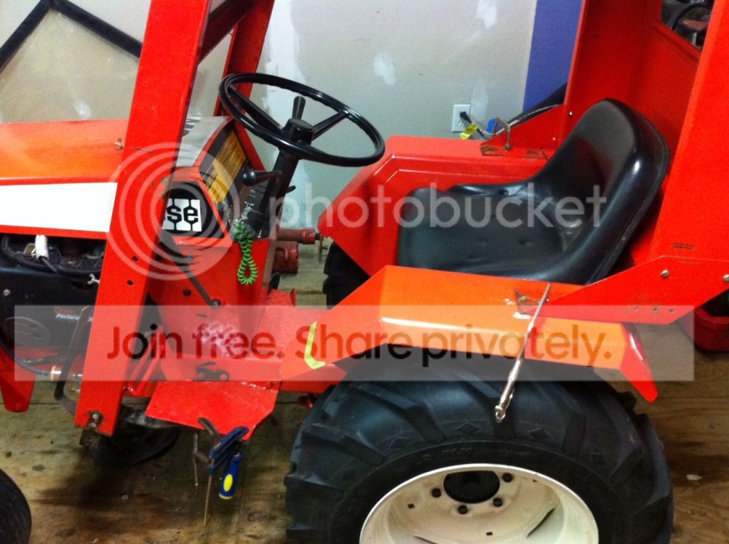 So I am finally putting my snow cab on the 446.... | Case Colt ...