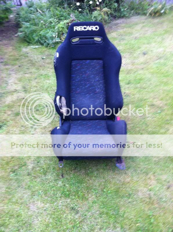 Recaro Sr bucket seats and subframes to fit R33 Skyline (200sx 180sx ...