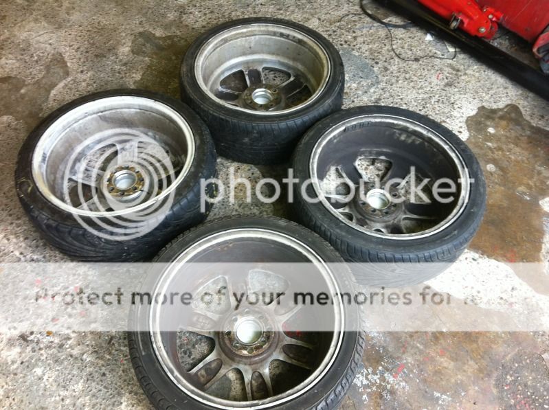 17 inch Voodoo Alloy Wheels with tyres 4x108 4x100 | Retro Rides