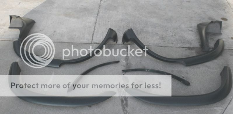 3rd gen "sport" fender flares, 8 pieces and sr5 flares - Toyota 4Runner ...